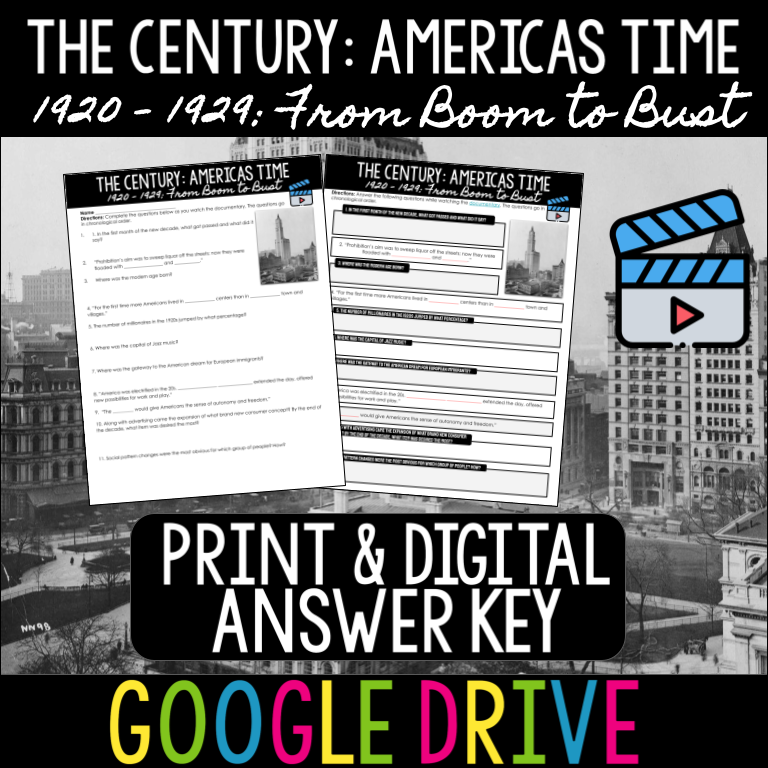 The Century: America's Time - 1920 - 1929 - From Boom to Bust ...