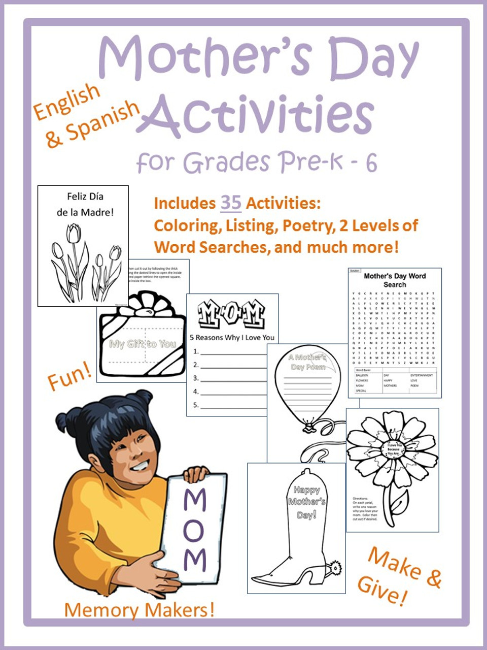 Mother's Day Activities - Amped Up Learning