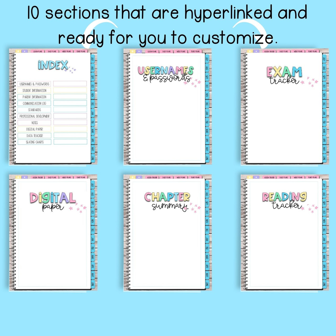 Student Planner - Digital and Dated for 2022-2023-for iPad or Tablet ...