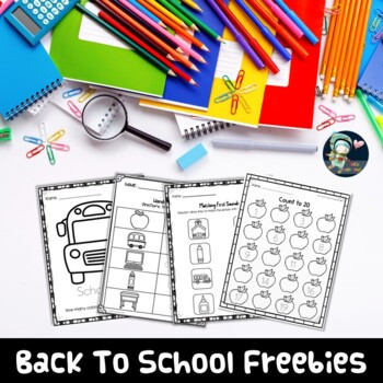 FREE Back To School Worksheets