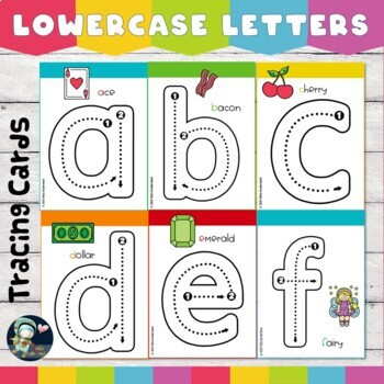 Alphabet Tracing Cards