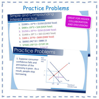 Personal Finance Powerpoint Bundle, Savings, Investing, Credit Cards ...