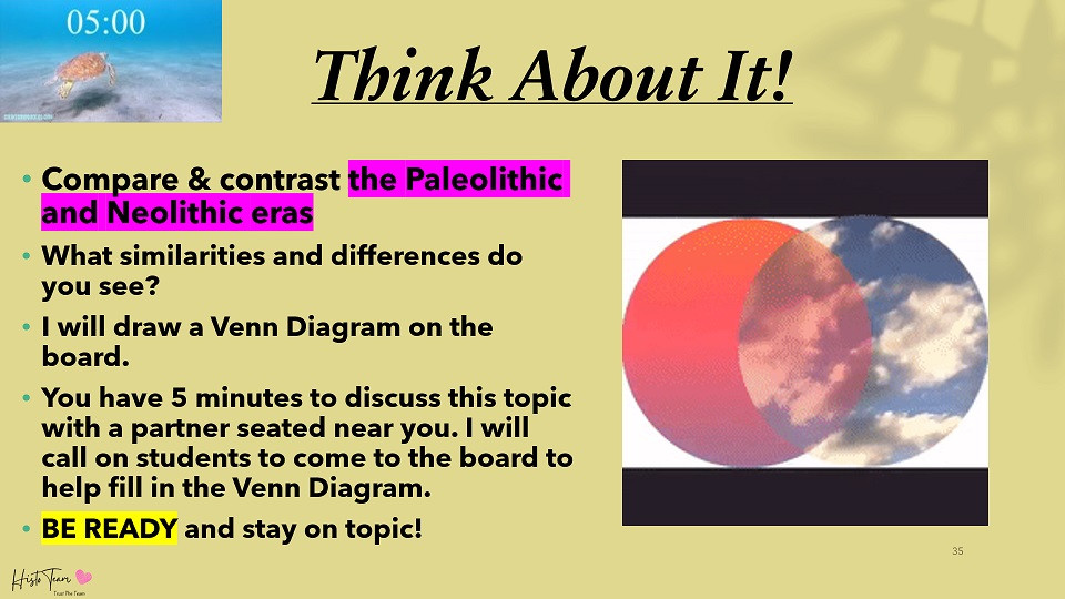 Neolithic Revolution PowerPoint, Notes, Activities, and Quiz