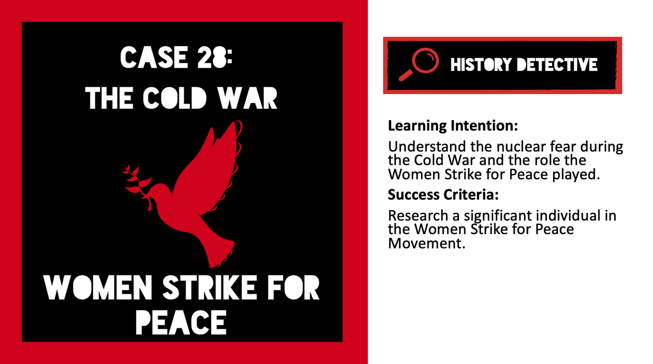 Women in the Cold War Lesson plan