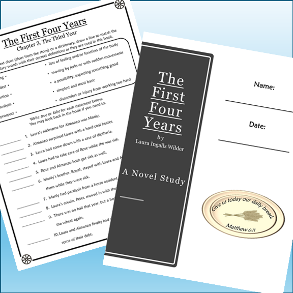 The First Four Years Novel Study