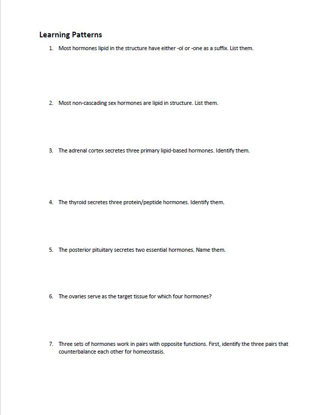 Endocrine System Study Guide - Amped Up Learning