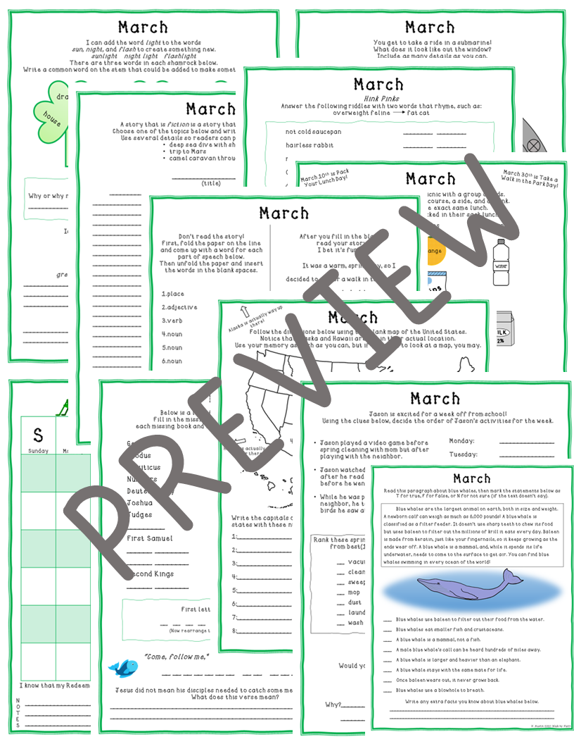 Activity Pack Bundle