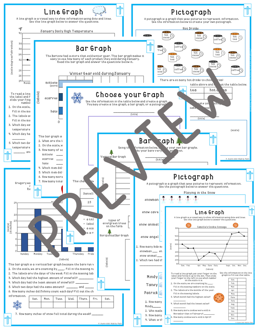 Winter Graphs and Charts