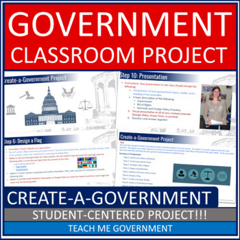Create a Government Assignment High School American Government Project ...