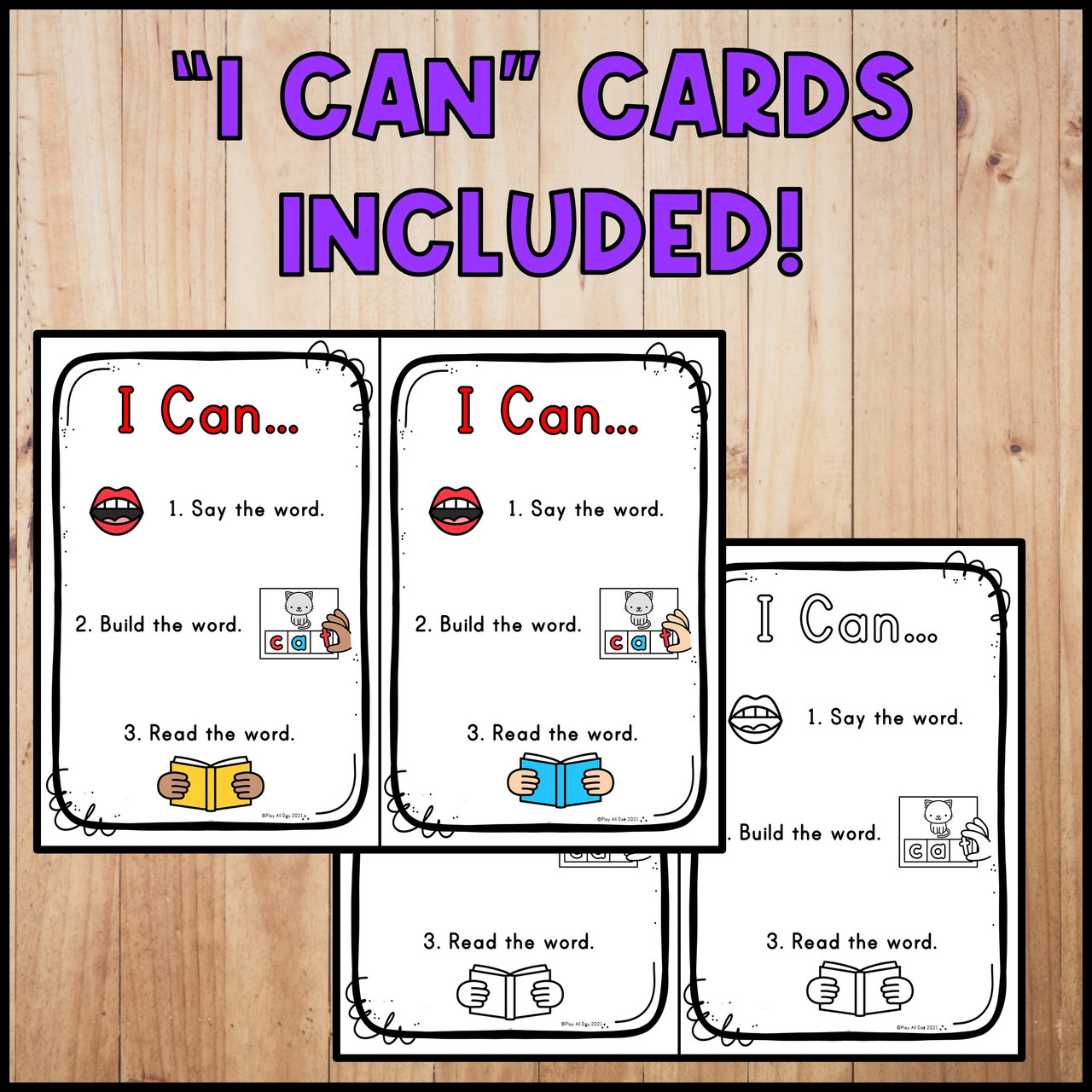 Back to School CVC Word Building Mats | Science of Reading Phonemic ...