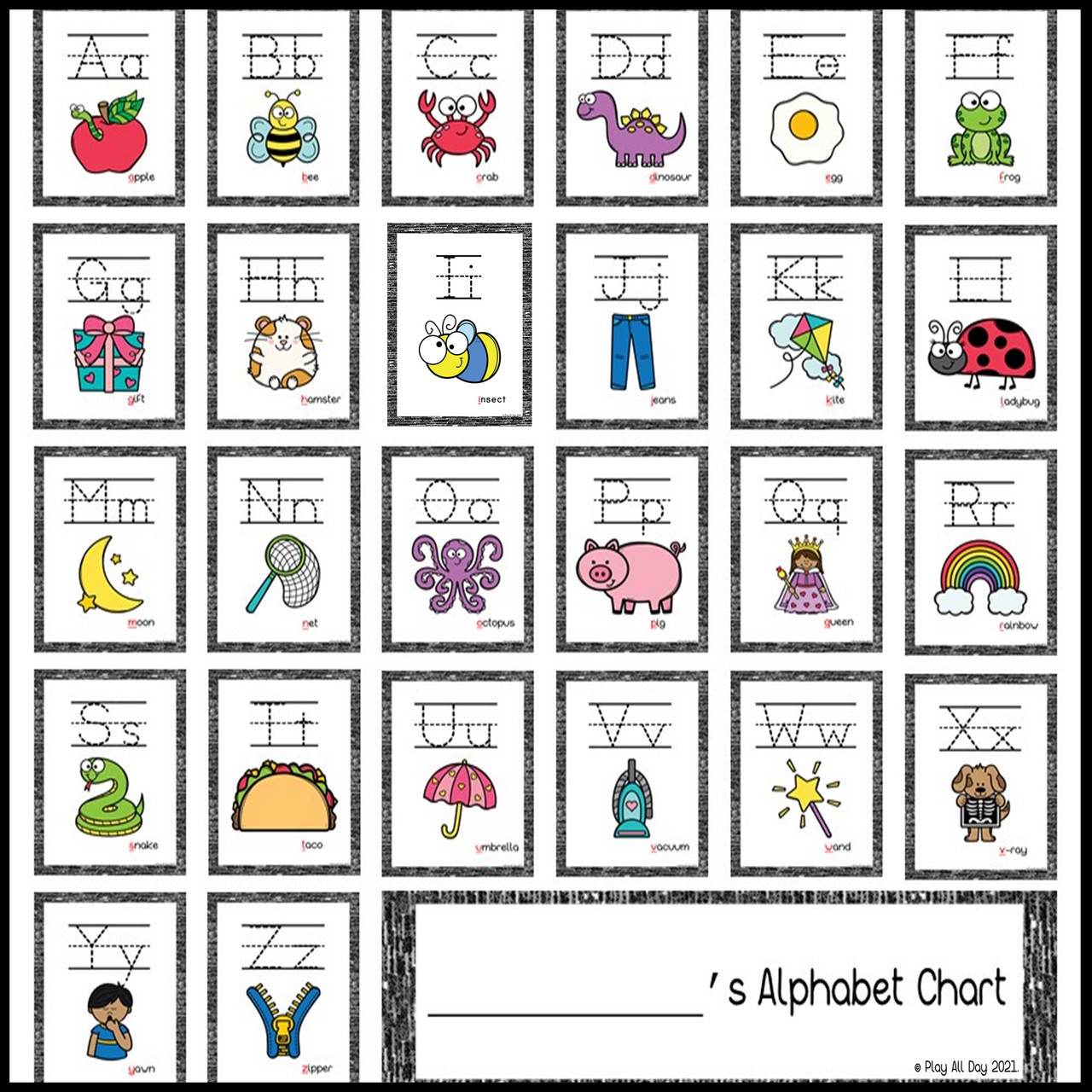 Alphabet Posters | Classroom Decor