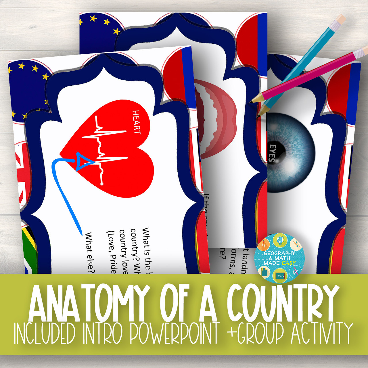 NEW! GEOGRAPHY: ANATOMY OF A COUNTRY