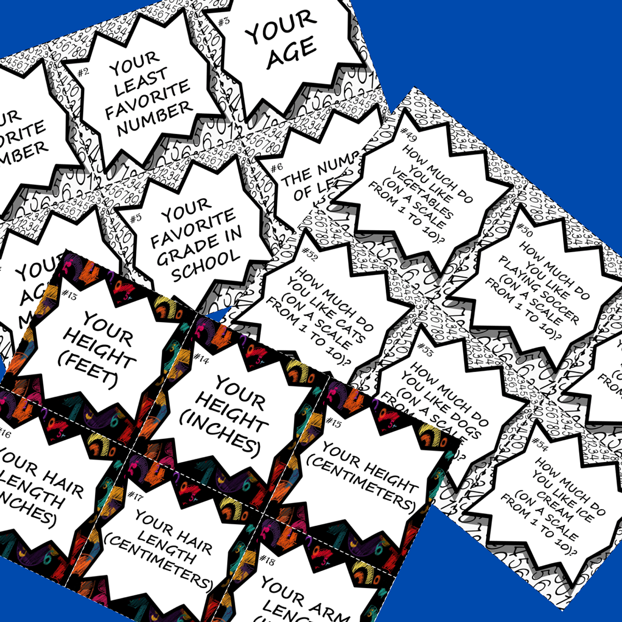 BUNDLE Back to School Get To Know You MATH All About Me | Math Game ...