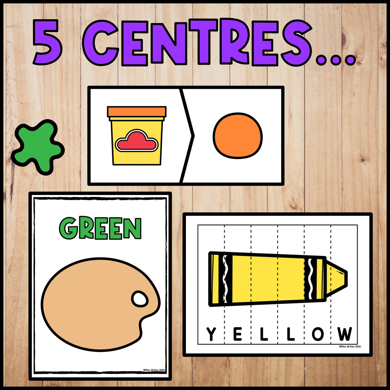 Color Centers | Colour Activities - Amped Up Learning