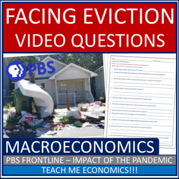 Facing Eviction Video Questions Impact of the Pandemic Worksheet PBS ...
