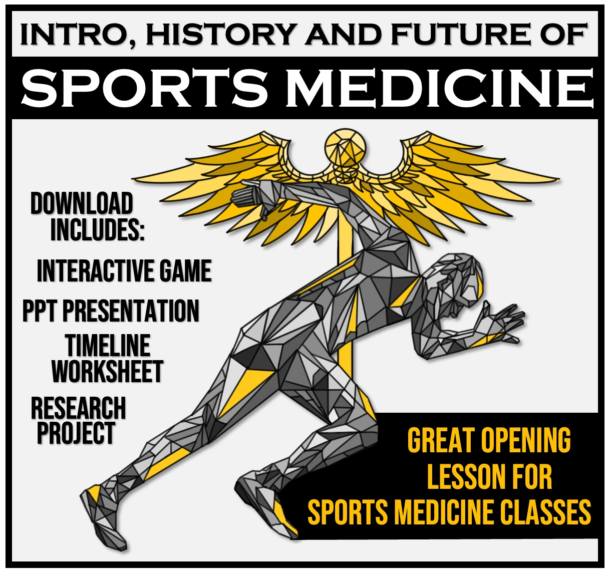 INTRO, HISTORY AND FUTURE OF SPORTS MEDICINE UNIT - Amped Up Learning