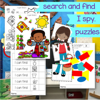 Prewriting Visual Perception Worksheets and Activities