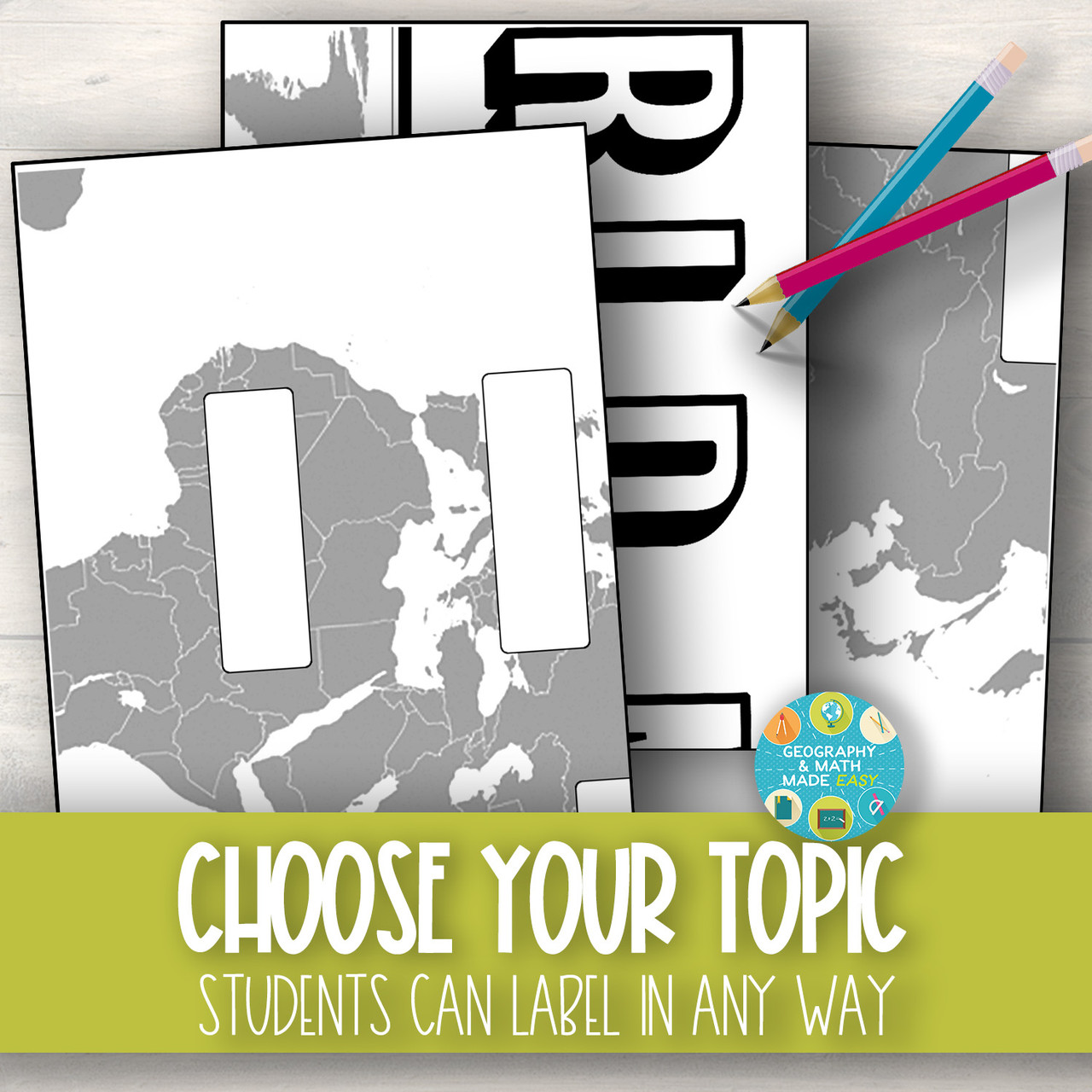 NEW! Geography: World Map Collaborative Poster Puzzle (Beginning of the ...