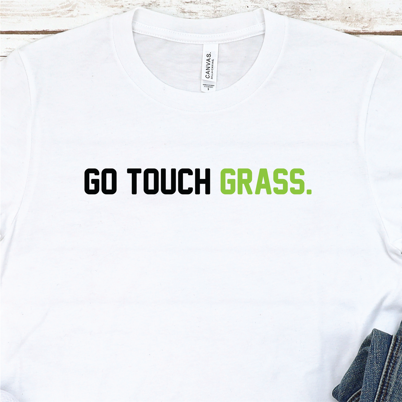"Go Touch Grass" T-shirt - Amped Up Learning