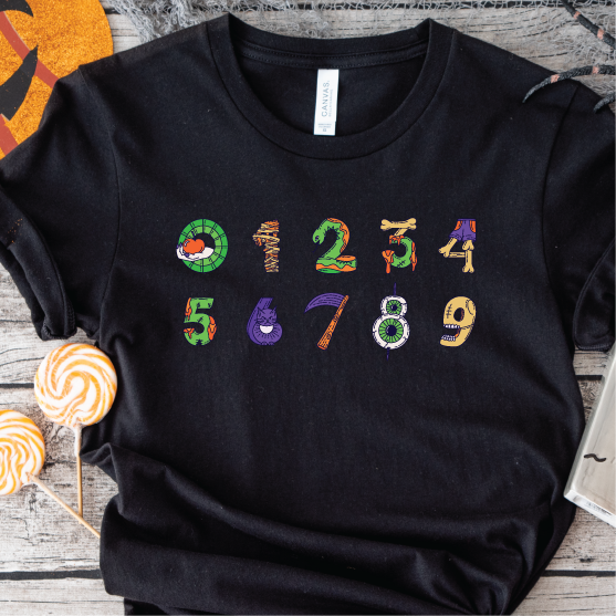 "Spooky Numbers" T-shirt