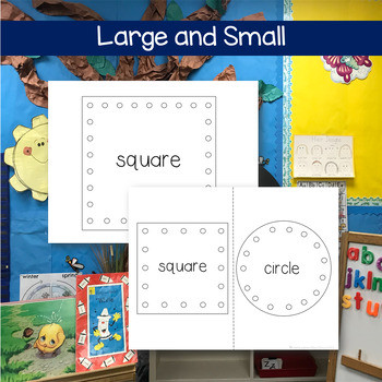 PREWRITING SHAPES Lacing Cards