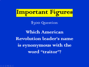 American Revolution Review Game - Amped Up Learning