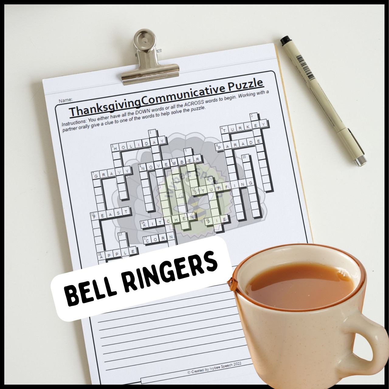Thanksgiving Puzzles Crosswords Code Breakers Jumbles and More