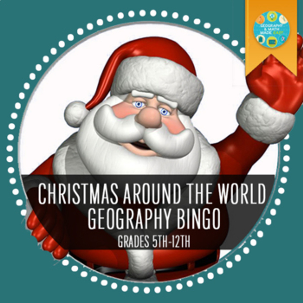Geography Bingo: Christmas Traditions Around The World