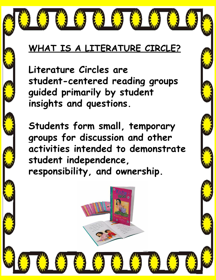 INTRODUCE LITERATURE CIRCLES WITH KATIE WOO - Amped Up Learning