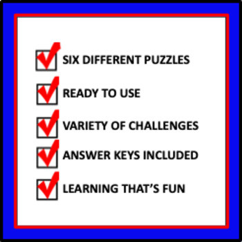 Puzzles for Early Finishers: Set 1