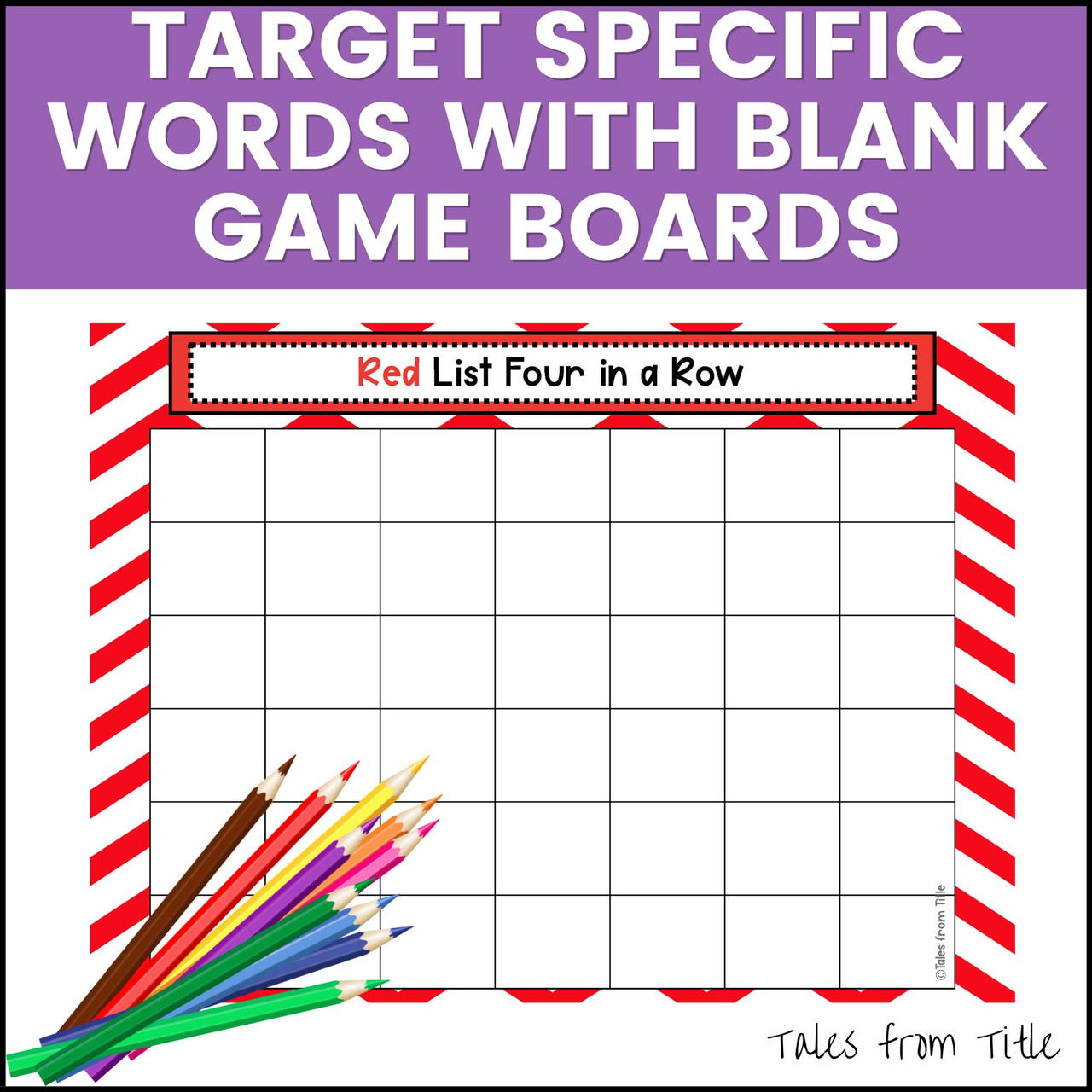 Fry's First 100 Sight Word Games: Four in a Row: Words 1 - 10 ...