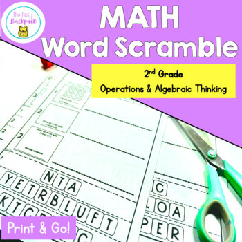 2nd Math Operations & Algebraic Thinking 2.OA.A.1 2.OA.B.2 2.OA.C.3 2 ...