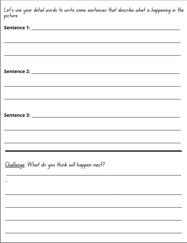 40 "What's in a Photo?" Verbalize Strategy Activities for Reading ...