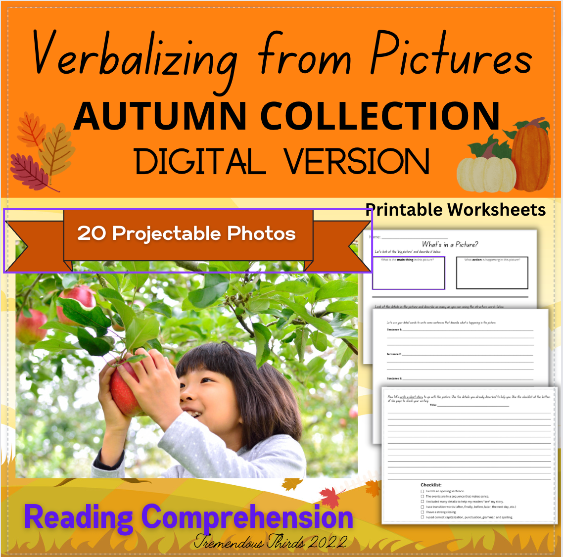 FALL: "What's in a Photo?" Verbalizing Reading Comprehension Strategy ...