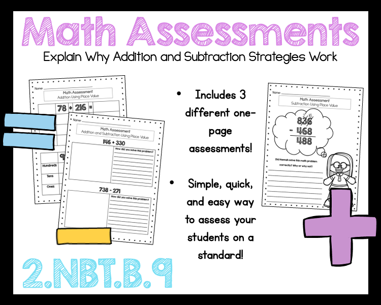 2.NBT.B.9 Explain Addition and Subtraction Strategies 2nd Grade Math ...
