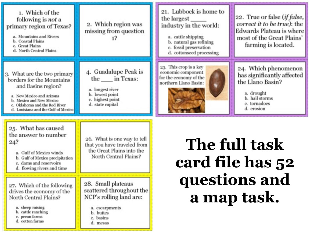 Regions of Texas Bundle