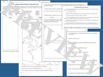 Western Europe Physical Geography Overview