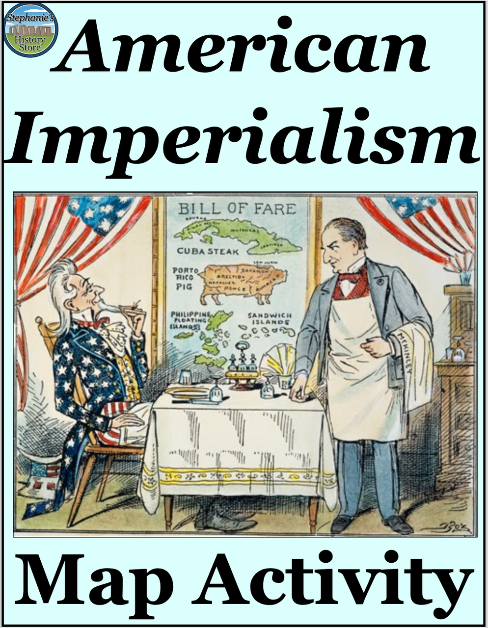 American Imperialism Map Review