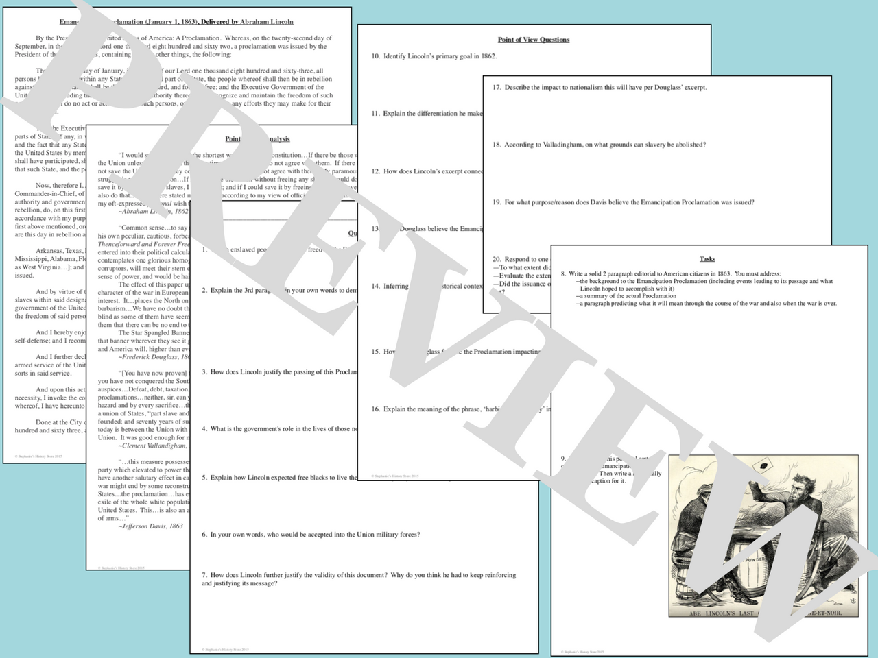 Emancipation Proclamation Primary Source Analysis
