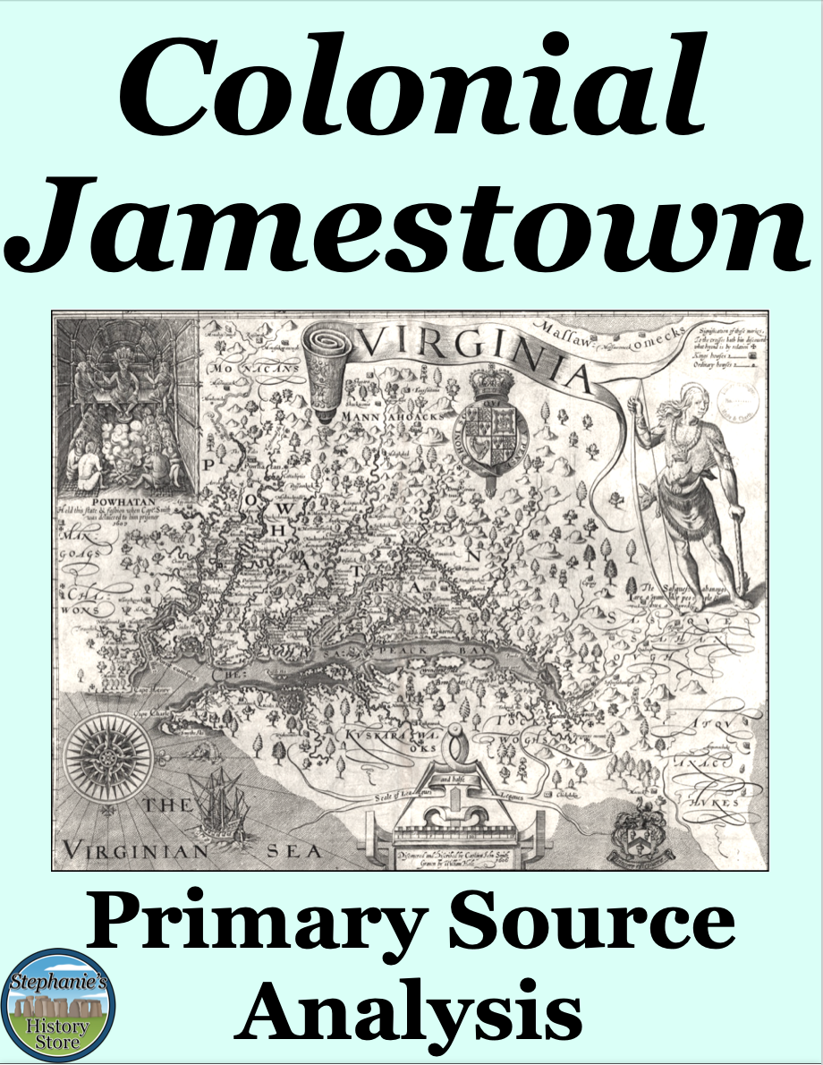 Jamestown Colony Primary Source Analysis