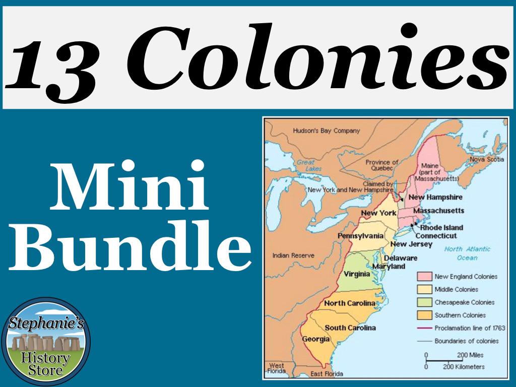 New York City On Map 13 Colonies