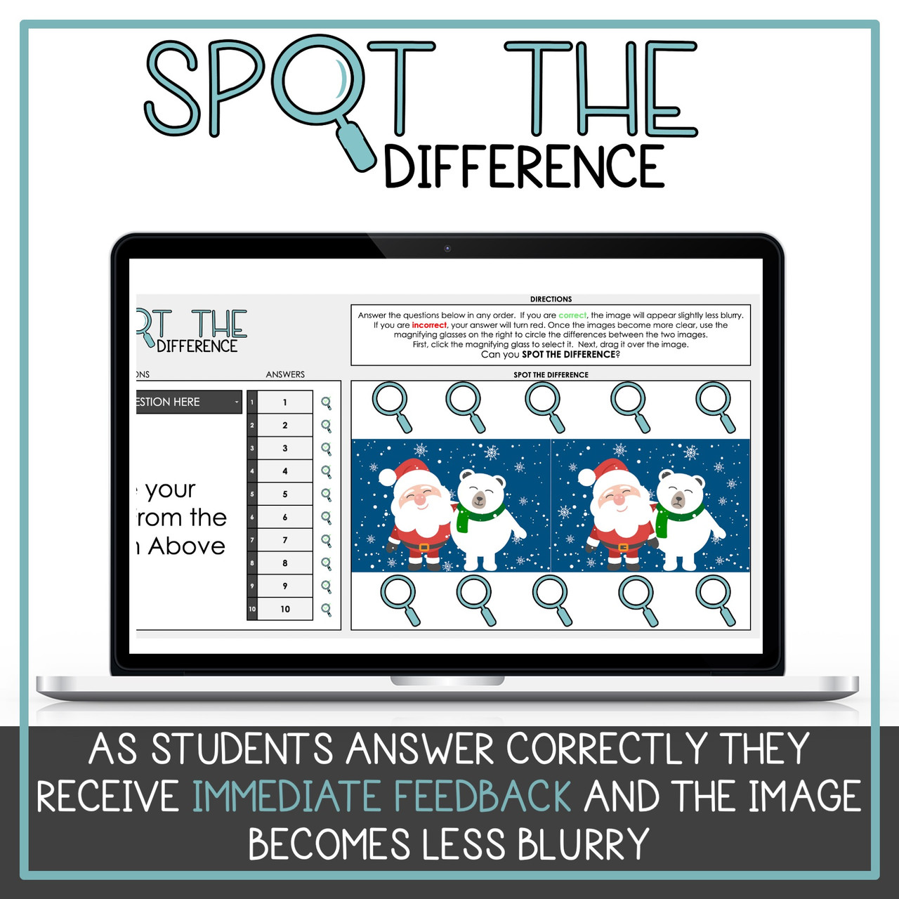 Discounts and Markups Digital Self-Checking Christmas Activity - Amped ...