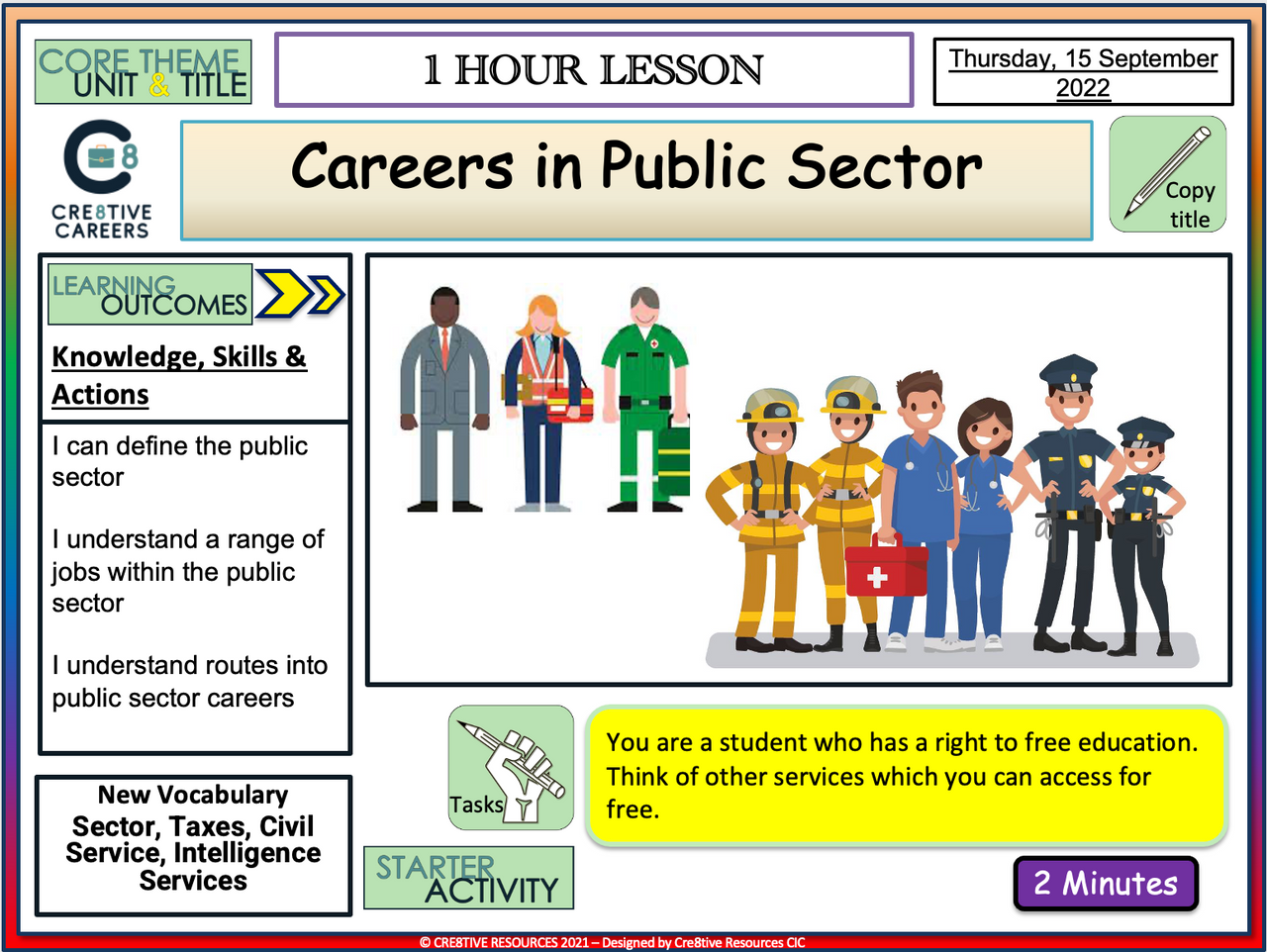 Careers in Public Sector - Amped Up Learning