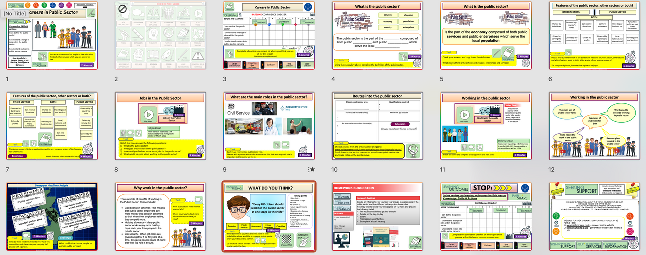 Careers in Public Sector - Amped Up Learning