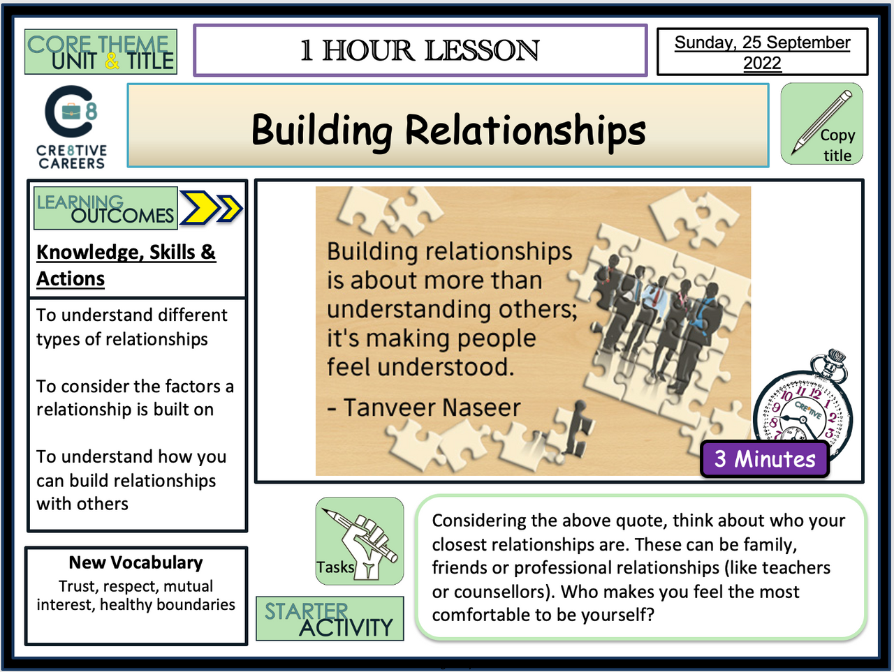 Building Relationships - Amped Up Learning