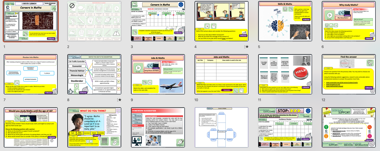 Careers in Maths - Amped Up Learning