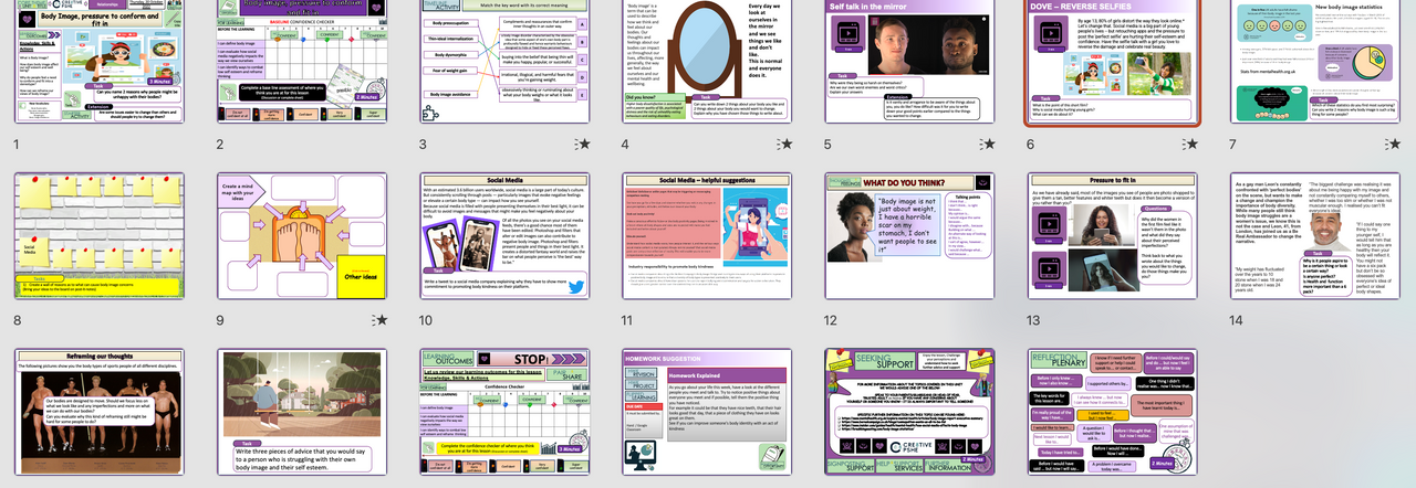 Body Image + pressure to conform - Amped Up Learning