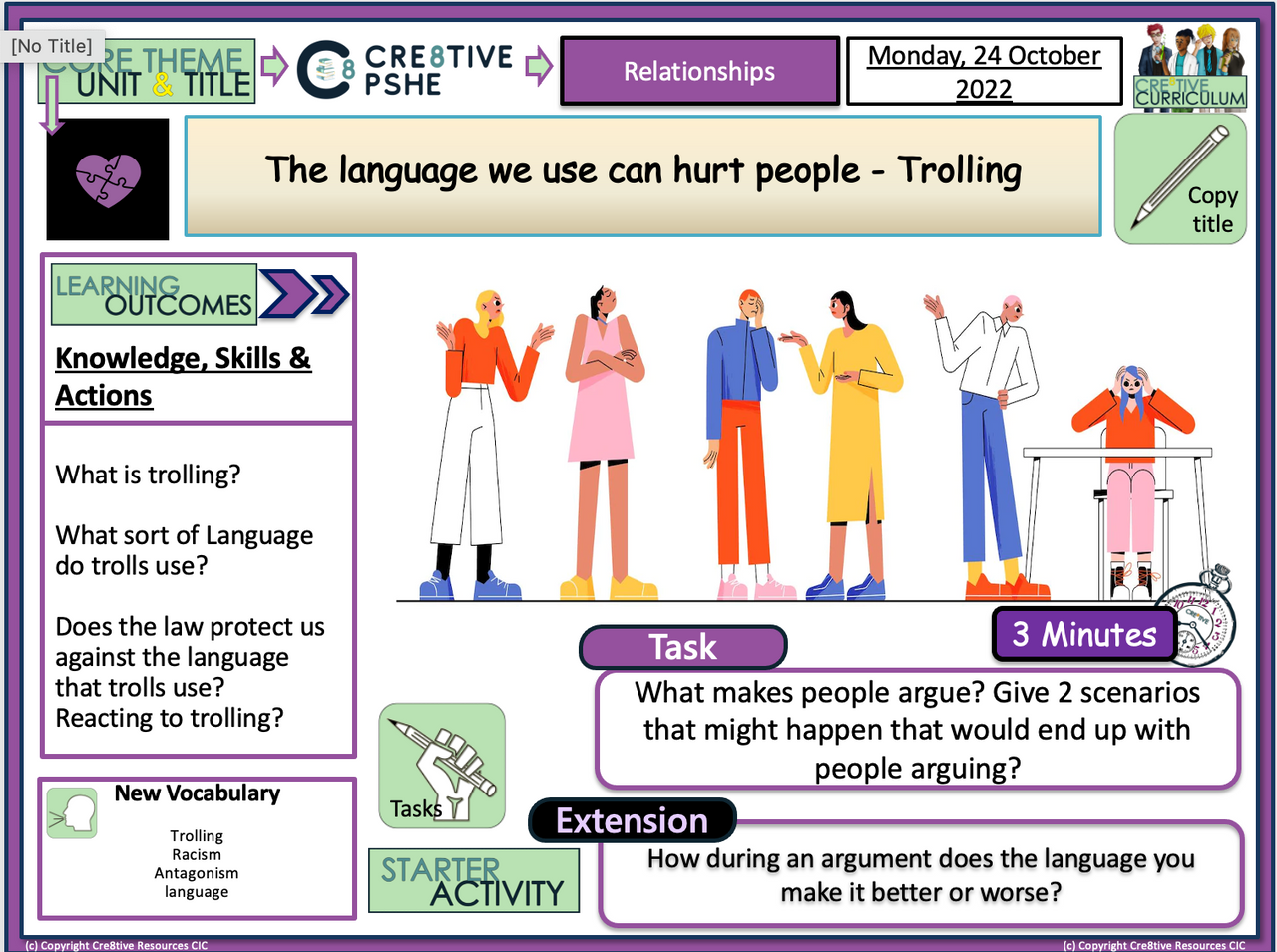 Trolling - Nasty Comments online - Amped Up Learning