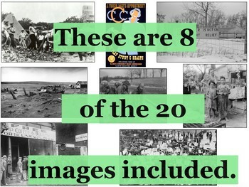 The Great Depression and the New Deal Primary Source Image Activity