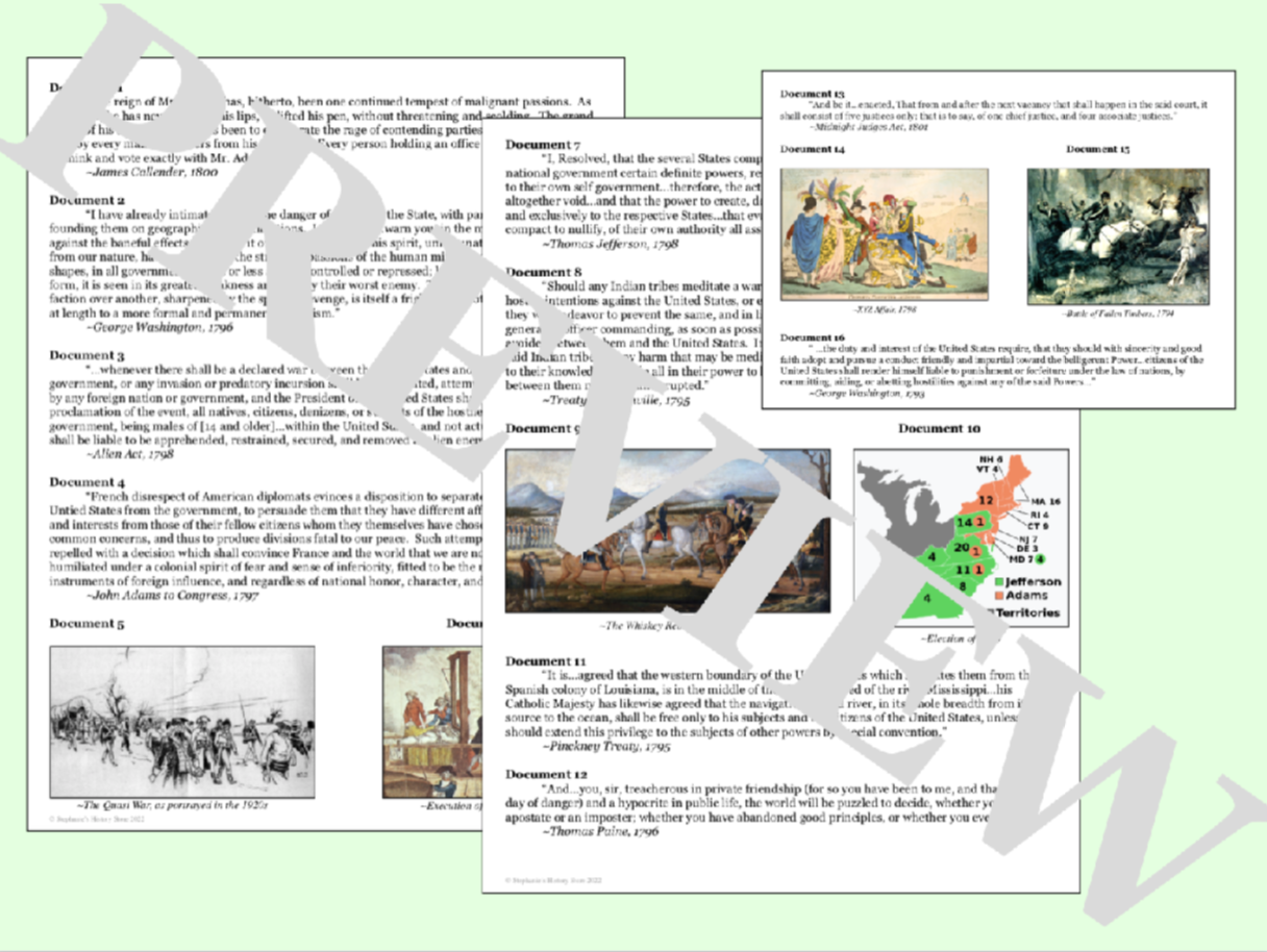 The Early Republic DBQ